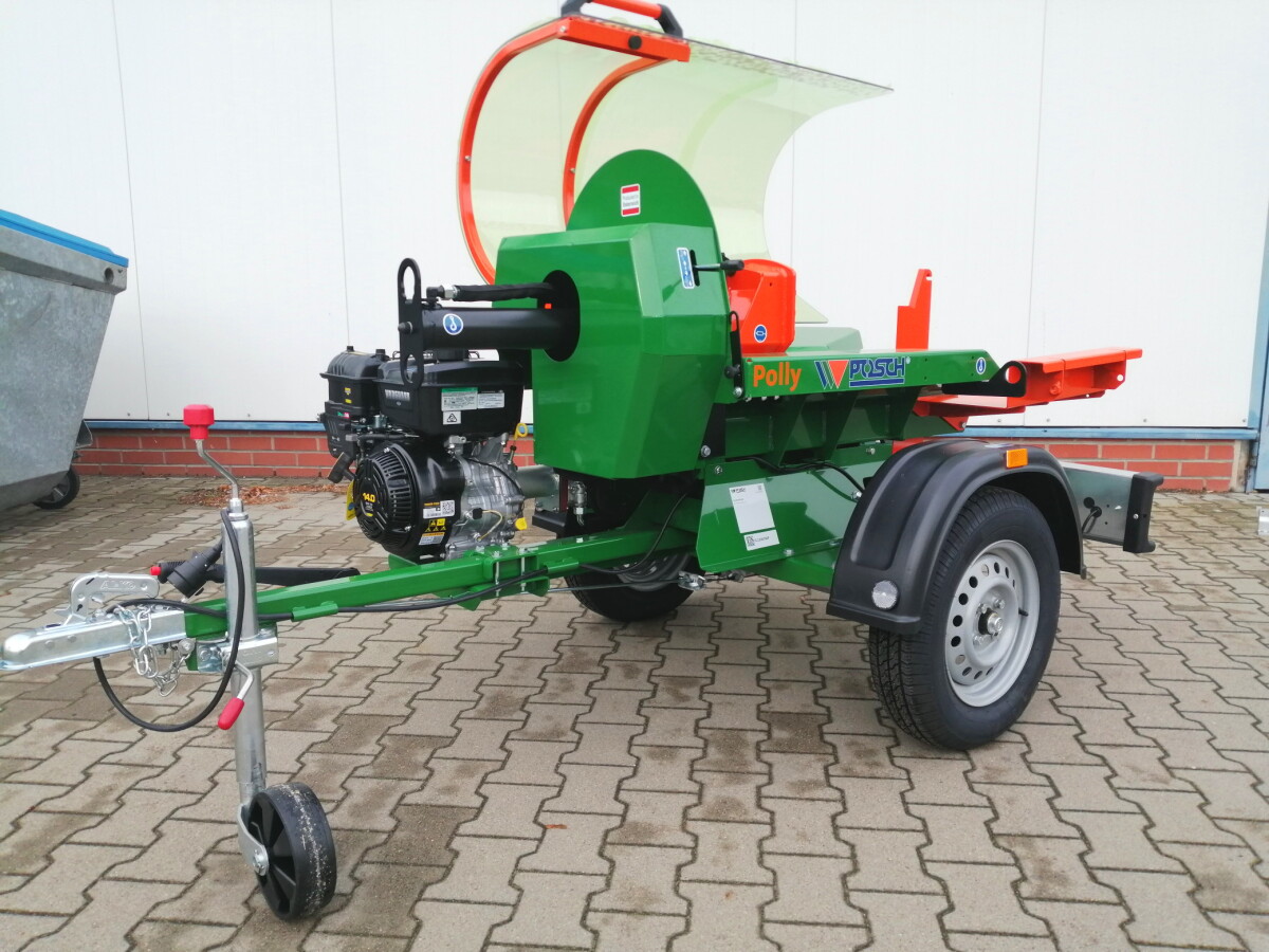 Posch Holzspalter Polly B9,7-R mit Strassenfahrwerk - Konzano GmbH, 10. ...